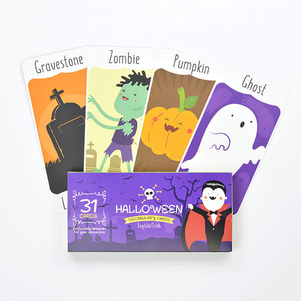 Cártaí Stór Focal - Oíche Shamhna - Dátheangach / Vocabulary Cards - H